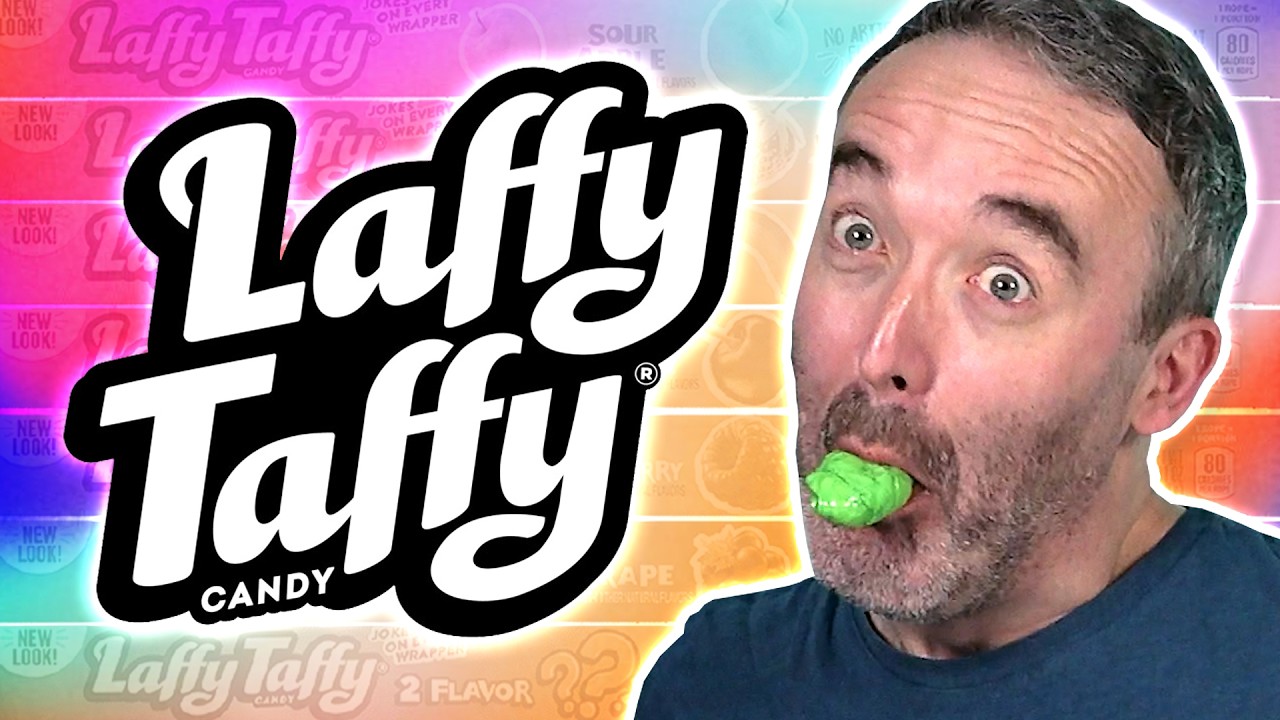 Irish People Try Laffy Taffy For The First Time - YouTube