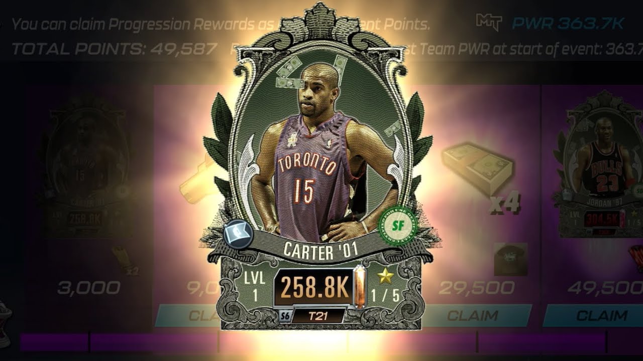 Zircon Money Makers Vince Carter Gameplay | NBA 2K Mobile - YouTube