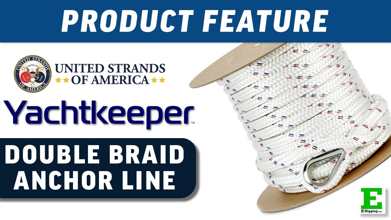 Yachtkeeper Double Braid Anchor Lines | E-Rigging Products - YouTube