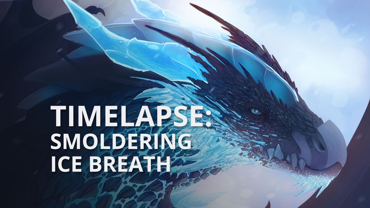 Timelapse - Smoldering ice breath - YouTube