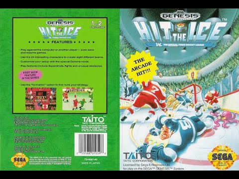 Hit the Ice (Sega Genesis) - Game Play - YouTube