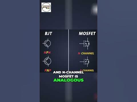 BJT vs MOSFET Understanding the Key Differences for Circuit Applications - YouTube