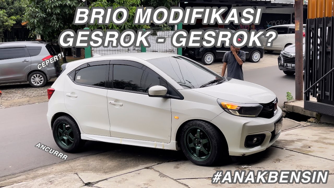 Honda Brio modifikasi ceper gesrok? Ancur dong? Tips & Trick # ...
