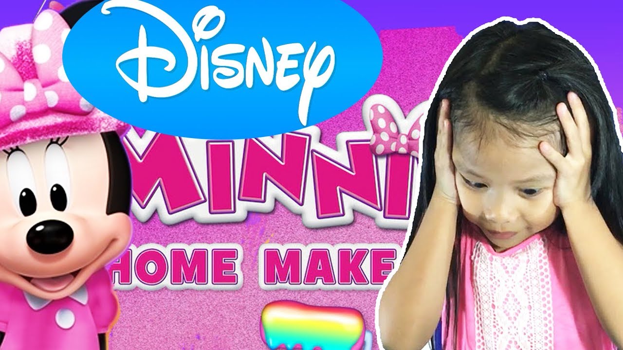 Unboxing TV Kids Play Minnie Mouse Home Makeover - YouTube - YouTube