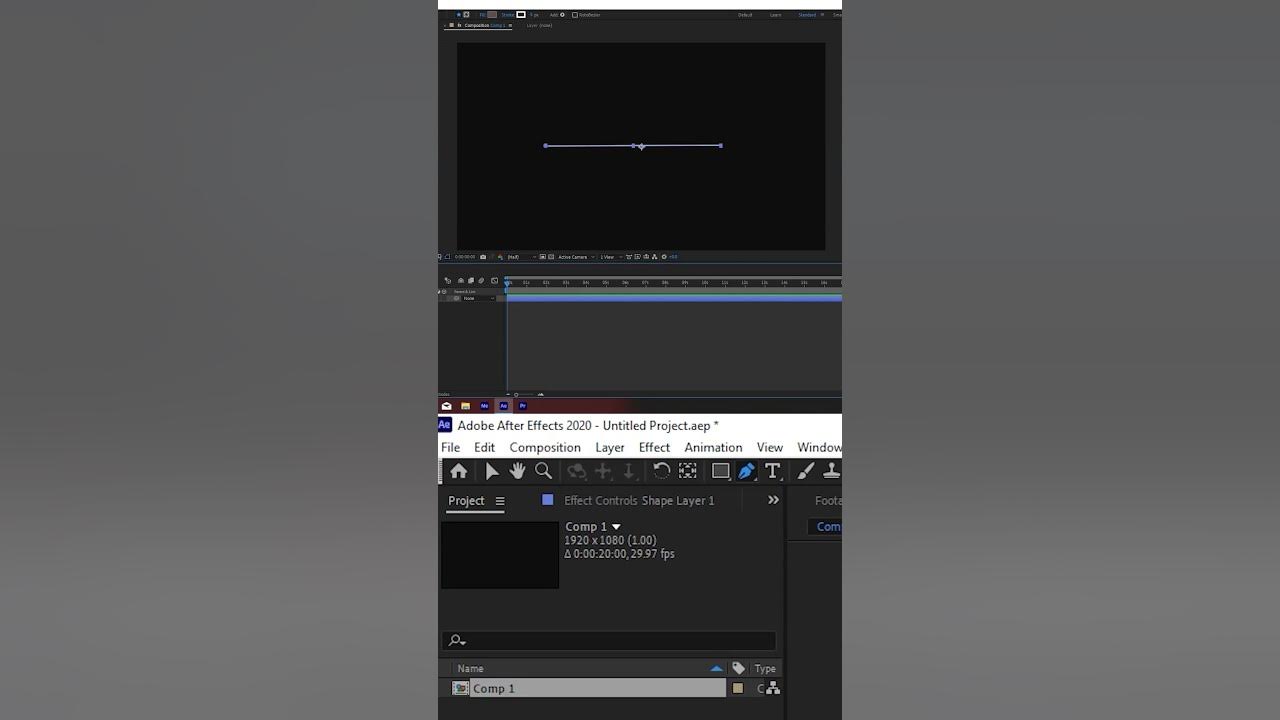 Wave line animations after Effect | after Effect animation in hindi | after Effect tutorial ...