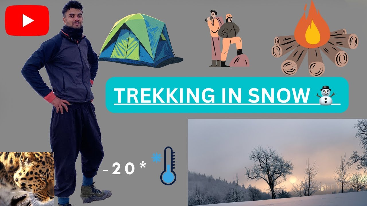 Trekking in snow | sidwolf | himalaya | things to do in india | - YouTube