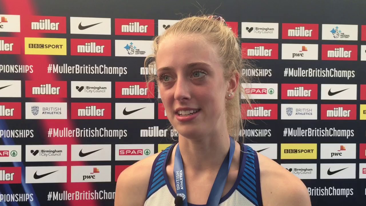 Jemma Reekie on her 1500m silver medal at the Muller British Champs ...