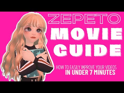 ZEPETO MOVIE GUIDE // Talking Scenes, Visual Effects, and More - YouTube
