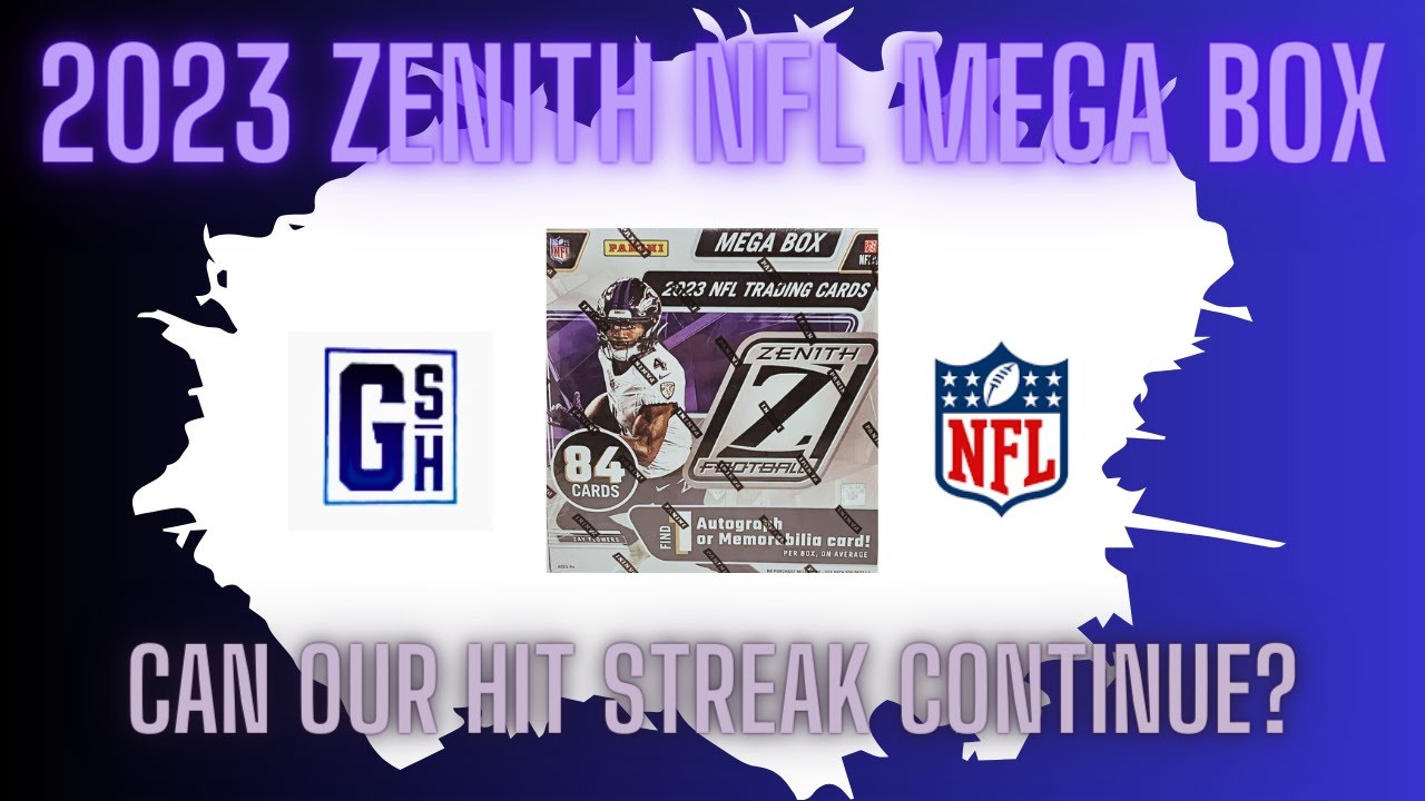 2023 ZENITH NFL MEGA BOX. CAN OUR HOT STREAK CONTINUE? - YouTube