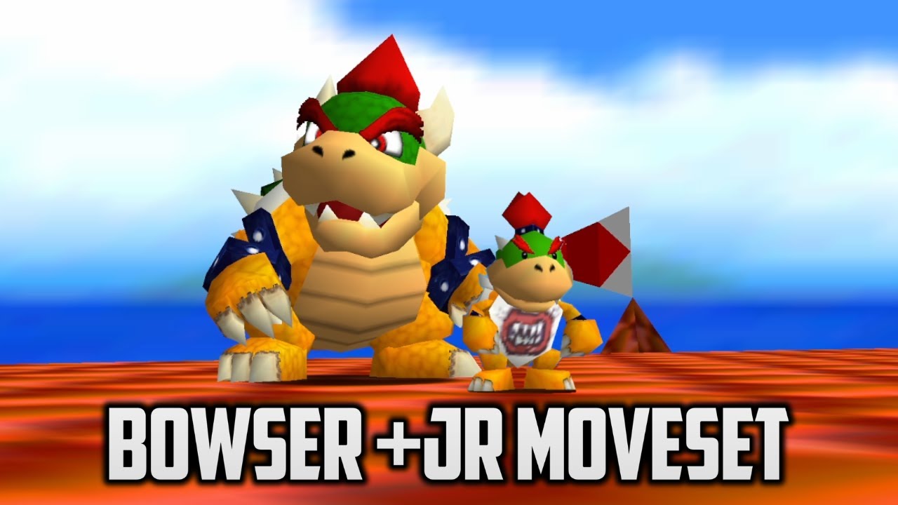 ⭐ Super Mario 64 PC Port - Bowser (+Jr) Moveset - YouTube