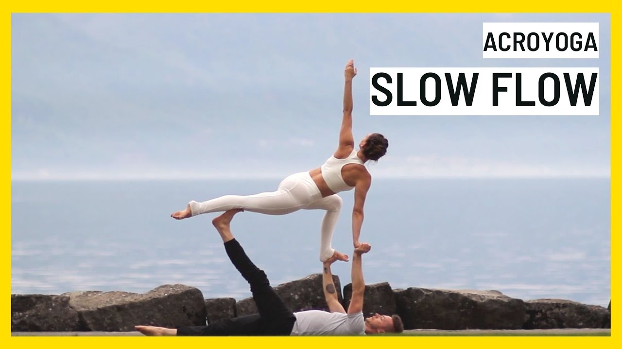 Stunning Acro Yoga Beginner Flow (Slow Flow) - YouTube