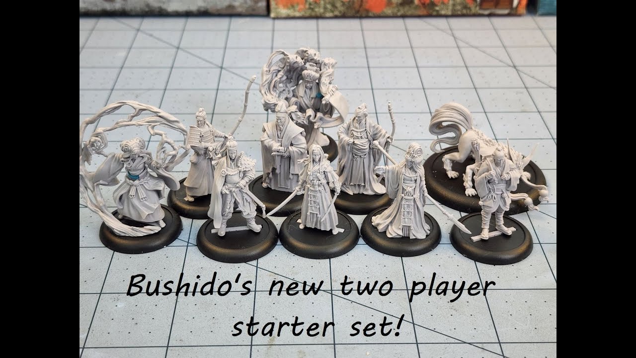 GCT Studios' New all- resin Bushido two- player starter set! - YouTube