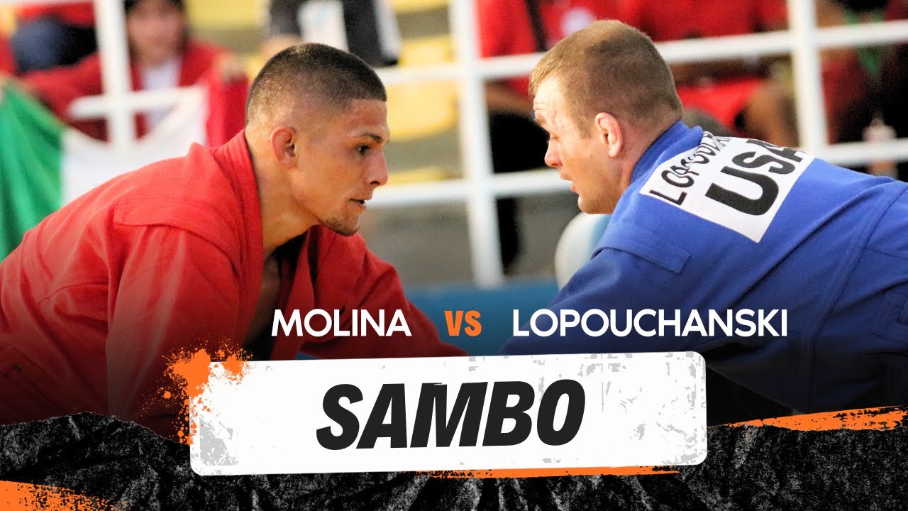 MOLINA Hanz vs LOPOUCHANSKI Ivan. Pan American Sambo Championships 2023 - YouTube