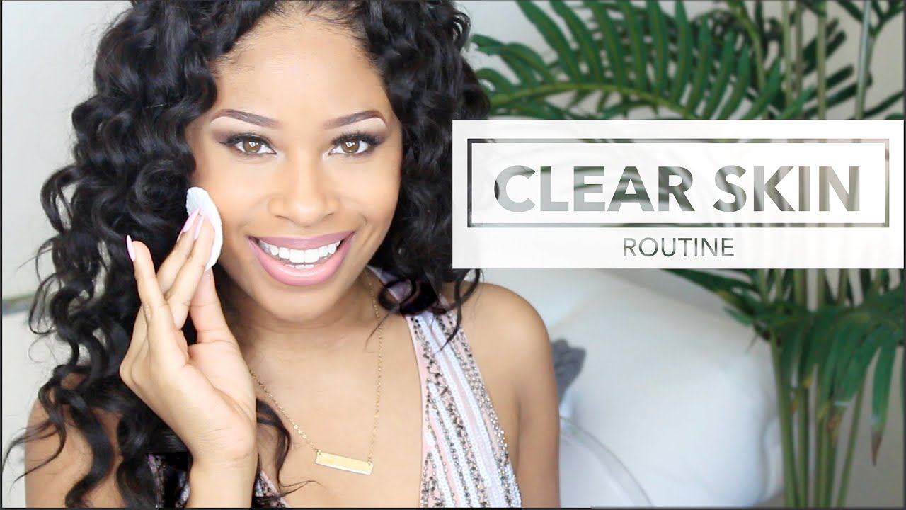 My CLEAR SKIN Routine | Simple, Smooth + Even Skin - YouTube