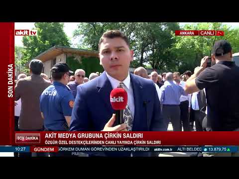 Akit TV Muhabirine saldırı! Meclis sizin babanızın evi mi ulan! #Haber #Gündem