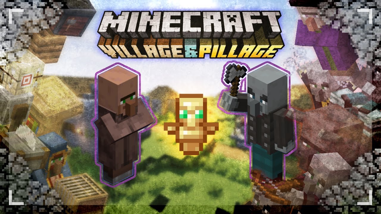 Minecraft Update 1.14 Was INSANE││Village And Pillage││ - YouTube