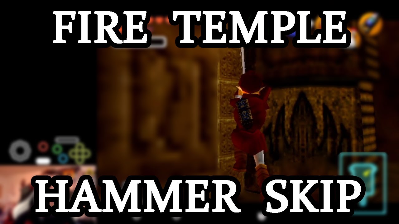 Fire Temple Clip Through Pillar in Lobby which Skips Hammer - YouTube