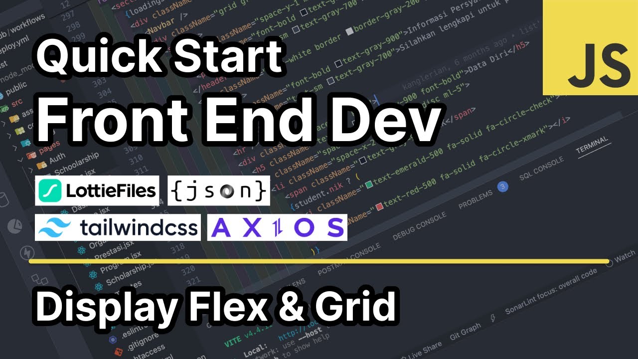 #5 Display Flex & Grid - Quick Start Front End Dev - YouTube