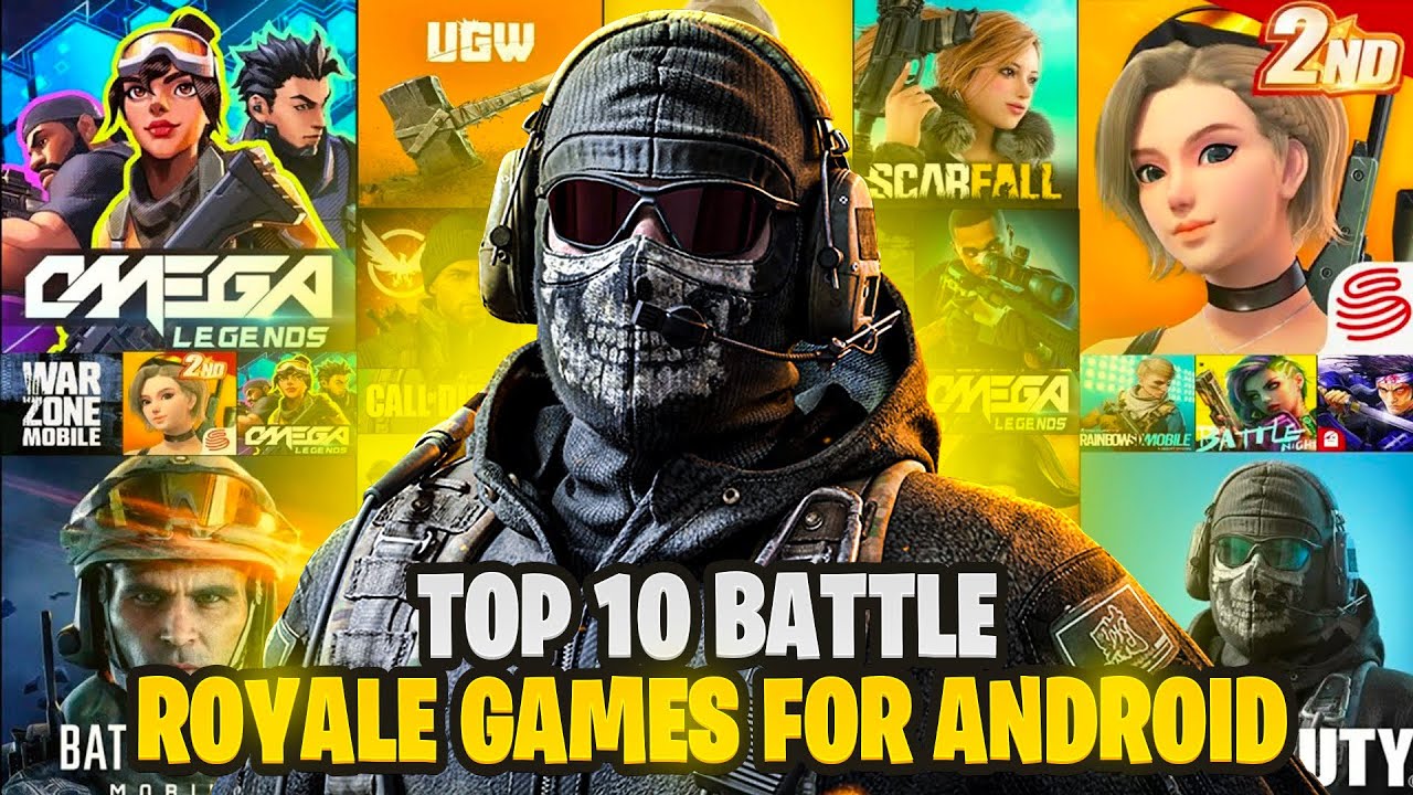 Top 10 BATTLE ROYALE Games for Android 2024 | The Best Battle Royale ...