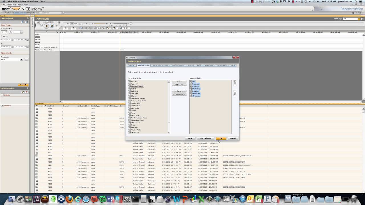 NICE Inform Fields to Configure - YouTube