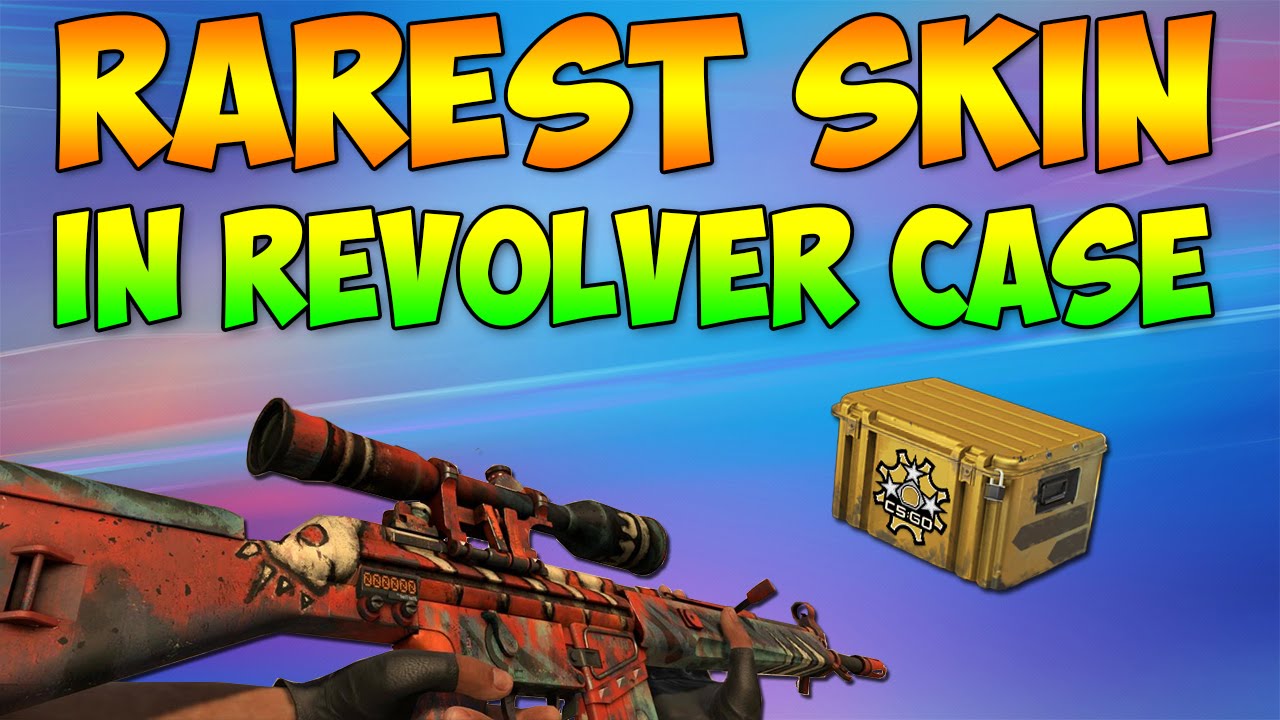 CS GO - The Rarest Skin In The Revolver Case!? - YouTube