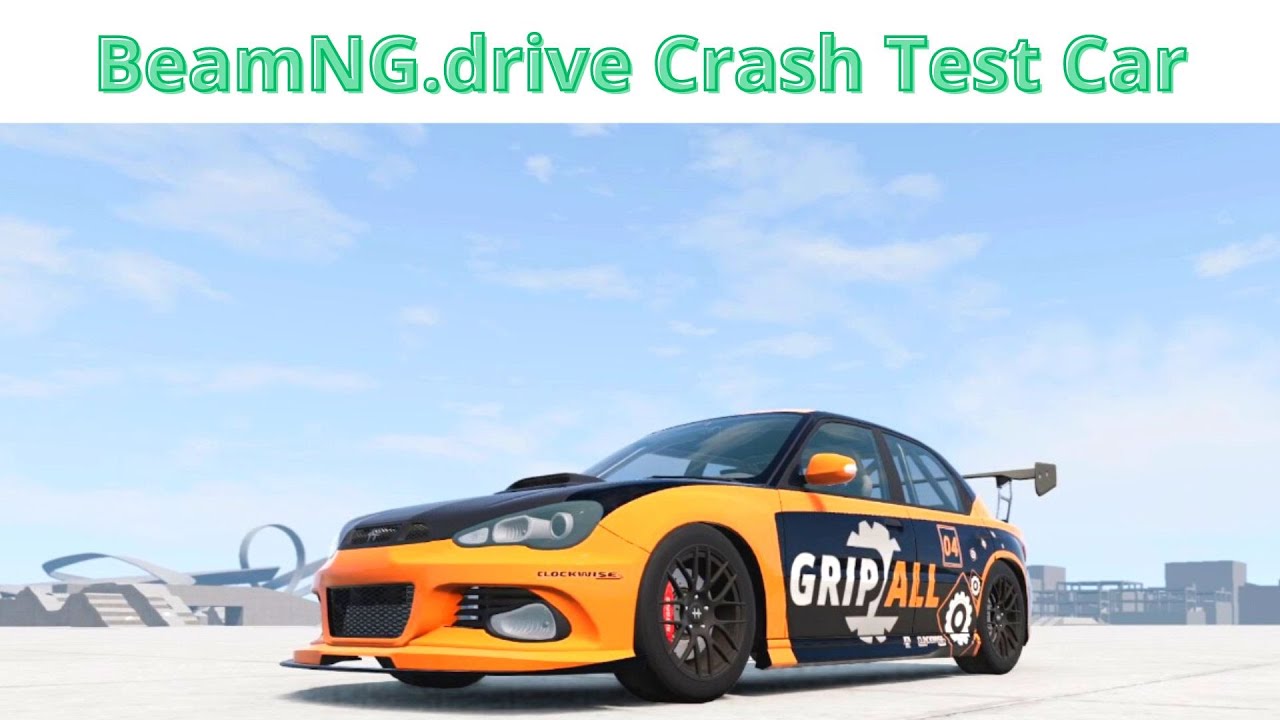 BeamNG.drive Crash Test Car - YouTube
