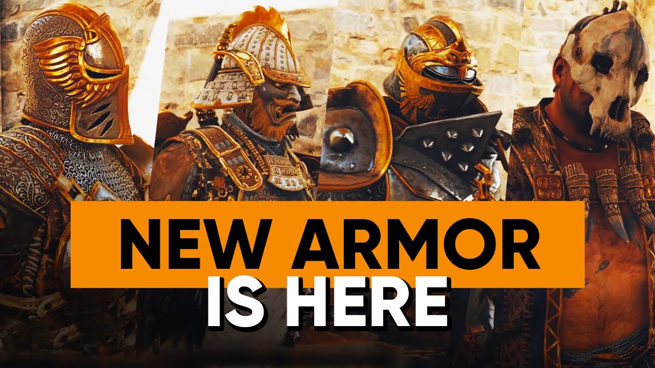 For Honor: First Batch of New Armor Is Finally Here! - YouTube