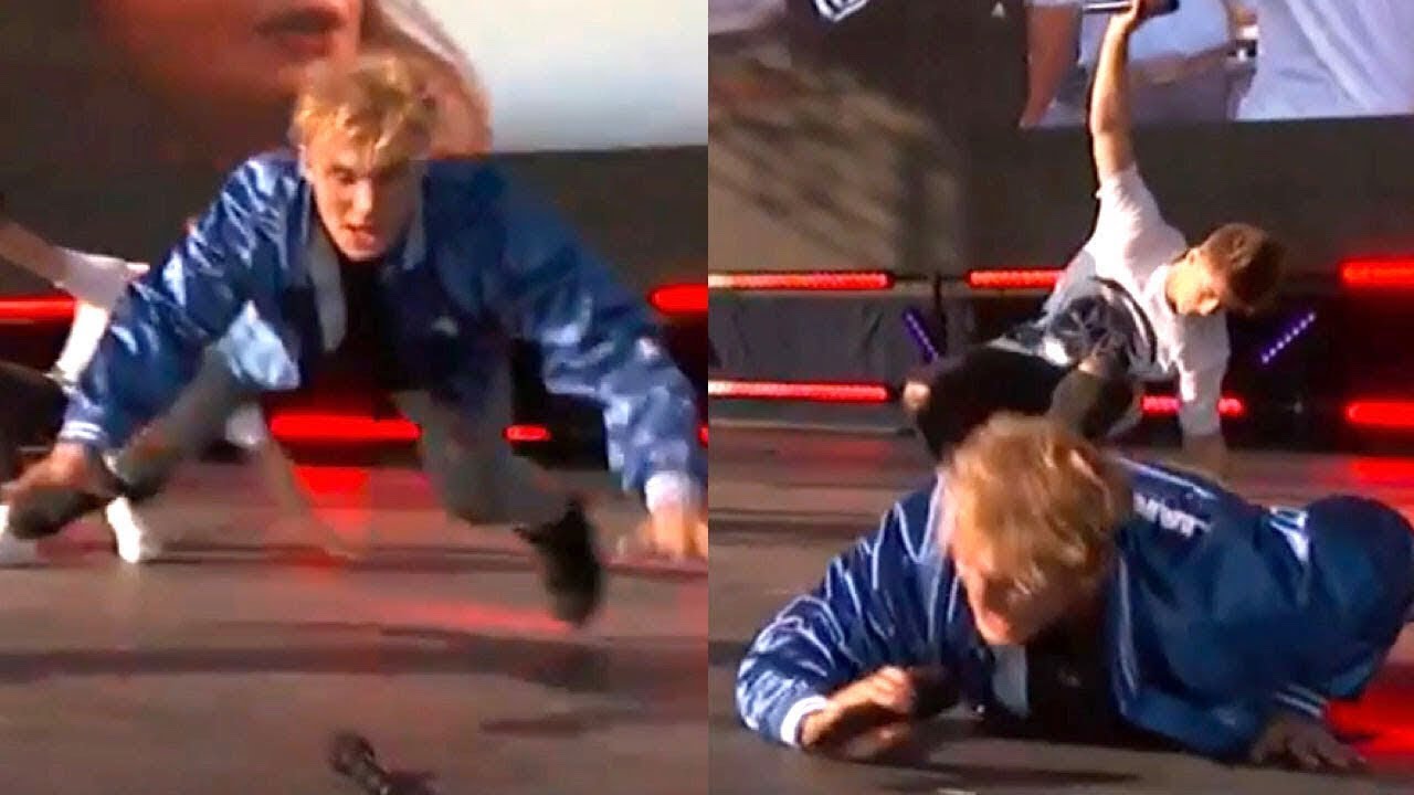 Jake Paul falling thru galaxy (poorly edited) - YouTube