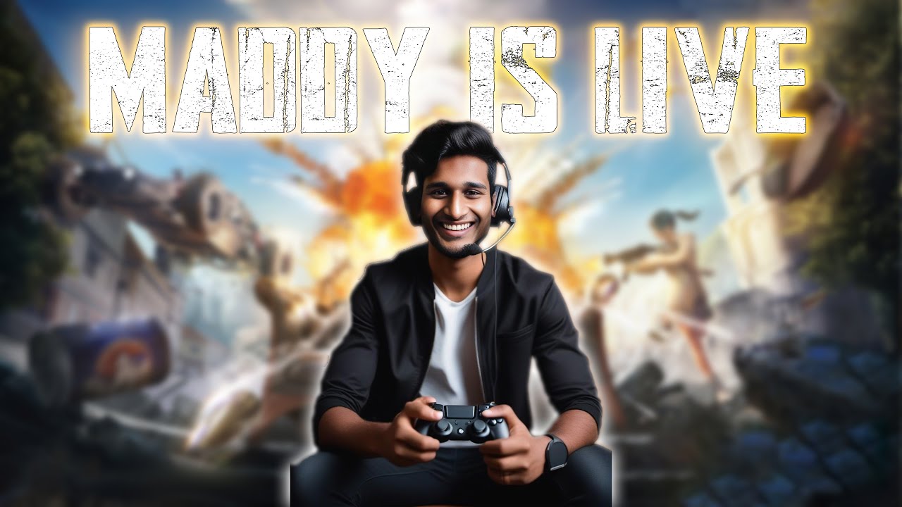 Maddy is live | BGMI LIVE | Marathi Gamer | Krox Gaming - YouTube