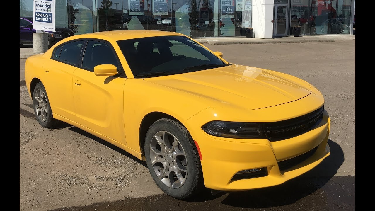 2017 Dodge Charger SXT | Stock#EN3186 | Sherwood Park Hyundai - YouTube