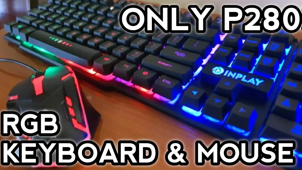 STX360 RGB Keyboard & Mouse Review P280 ONLY (2021) - YouTube