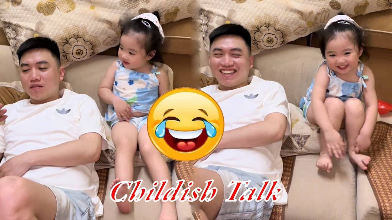 Baby's childish words, so you don't have a wife, then I will find one ...