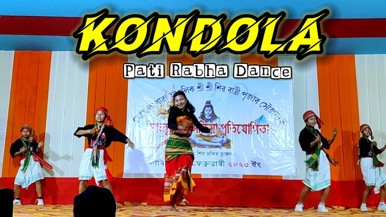 kondola || New Pati Rabha Song Dance 2025 || Kondola Dance - YouTube