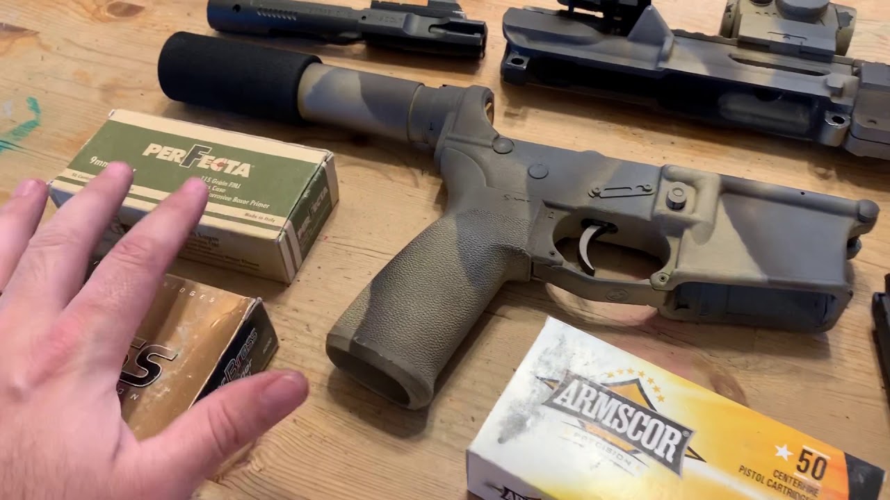 Budget AR15 9mm AR9 build - troubleshooting issues with my FM-9 BCG ...