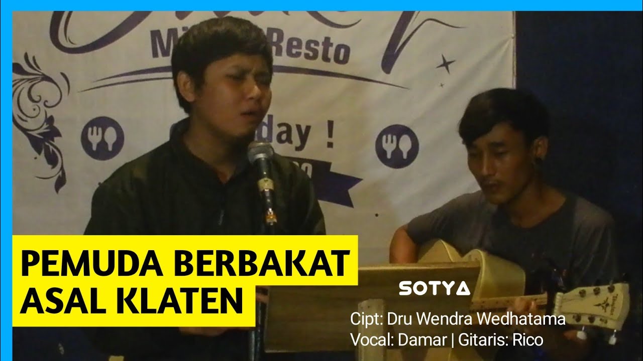 SOTYA - Cipt. Dru Wendra Wedhatama cover by Damar | Pemuda Berbakat ...