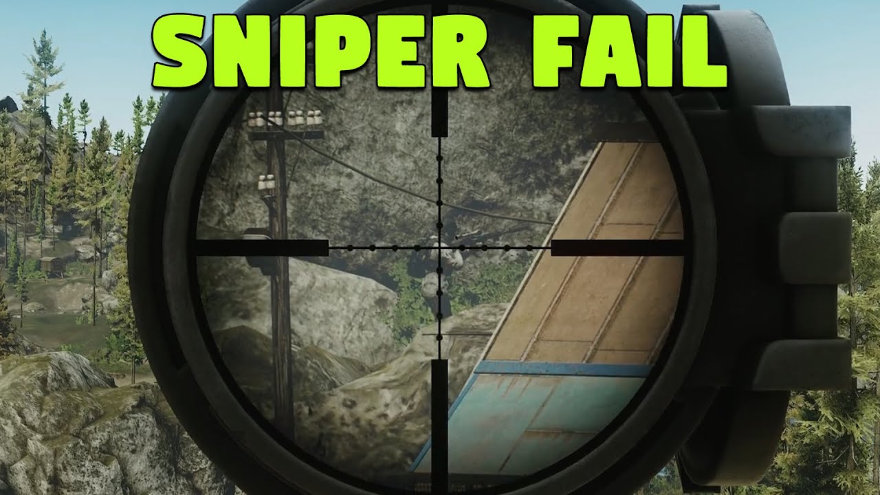 Funny Sniper Fails - Escape From Tarkov - YouTube