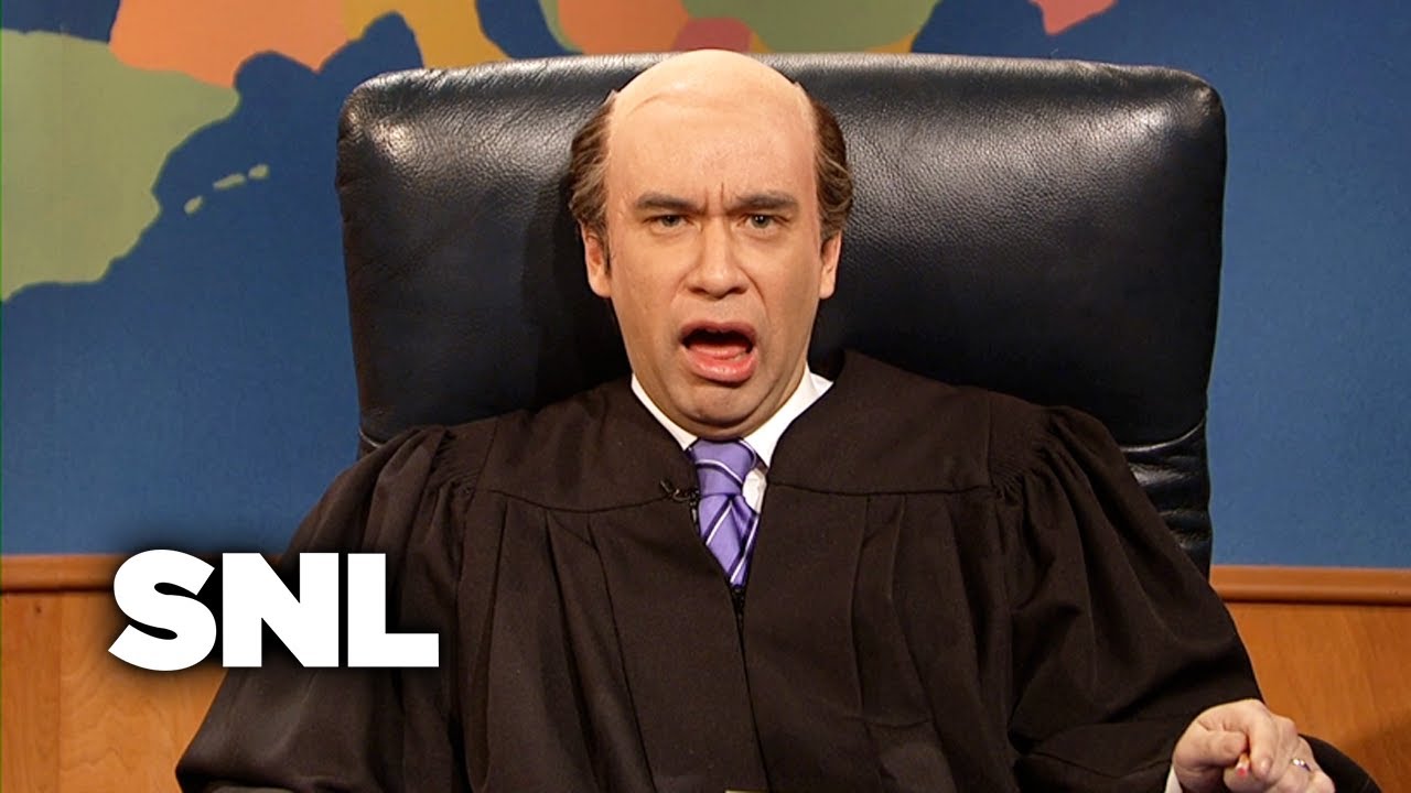 Weekend Update: Weepy Judge 2 - Saturday Night Live - YouTube