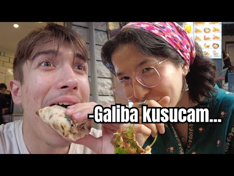 Yabanci arkadasima Türk yemekleri yedirdim