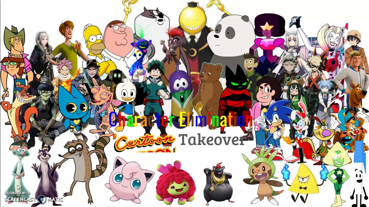 Character Elimination: Cartoon Takeover Episode 23 - YouTube