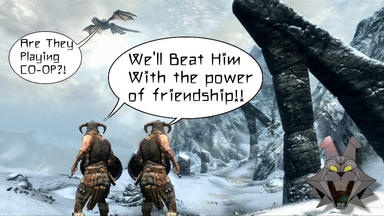 Skyrim Co-op Adventures Part 1: Moldering Ruins - YouTube