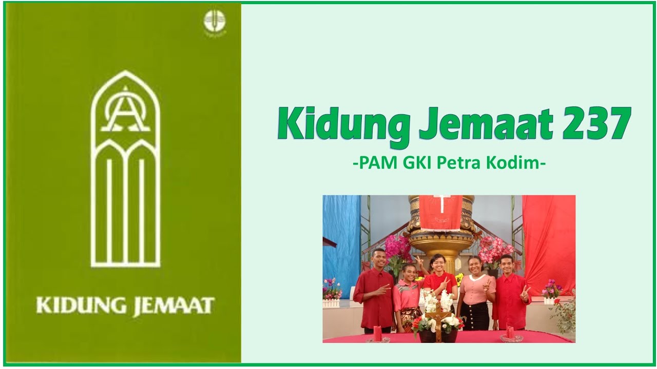 KJ 237 - Roh Kudus Tetap Teguh (PAM GKI Petra Kodim) - YouTube