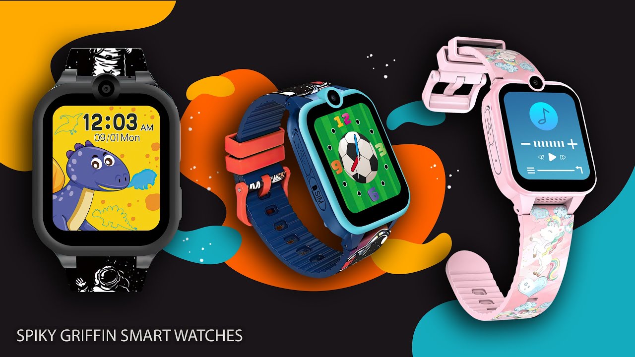 Spiky Newly Launched GRIFFIN Smart Watch for kids - multifunctional ...