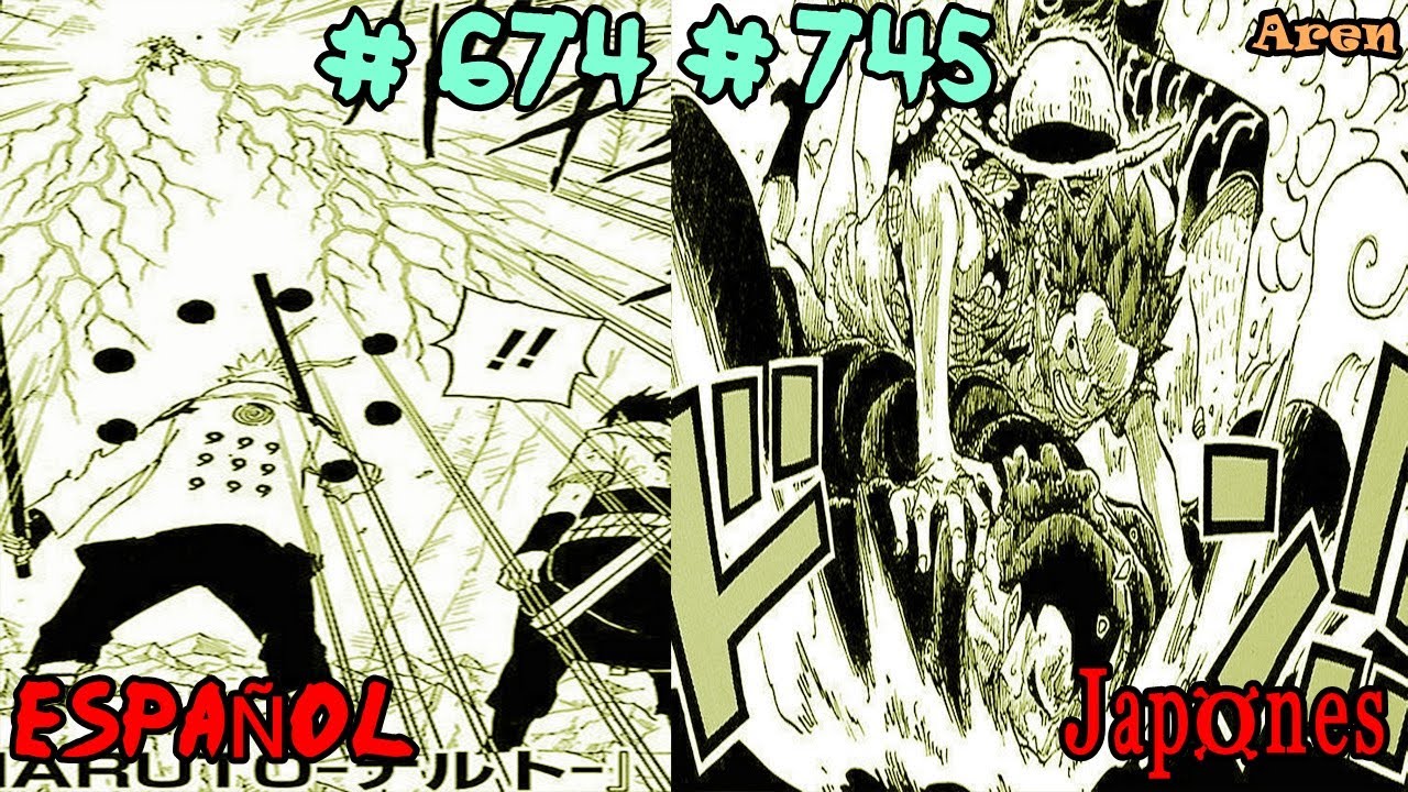 Naruto Manga 674 y One Piece Manga 745 (Casí Full) - Disponibles en ...