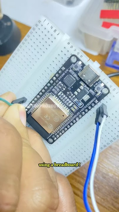 No soldering required #esp32 #esp32project #electricalengineering #engineering #short #soldering ...