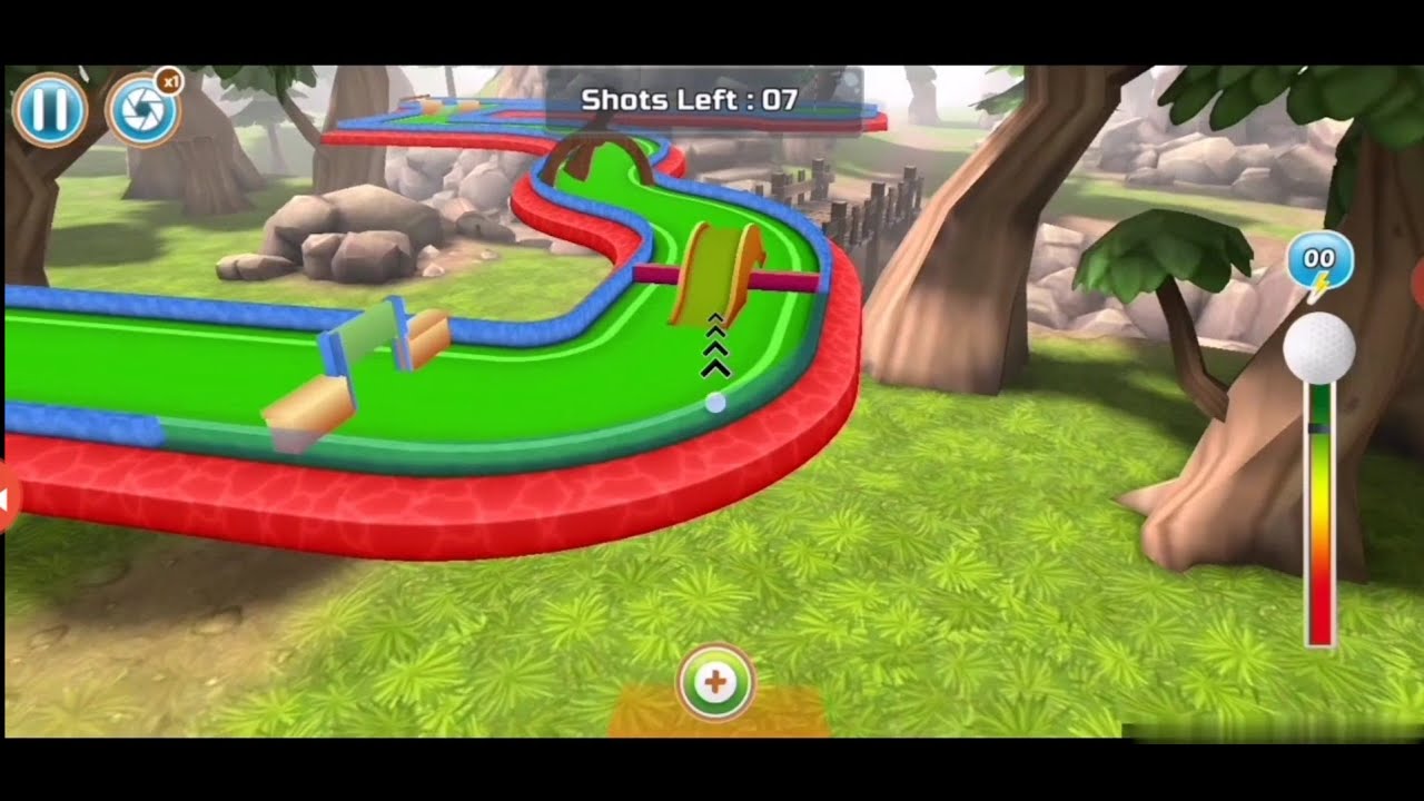 Mini Golf Cartoon Forest-lv: 7- 15 - Free Offline Golf Game - Android ...