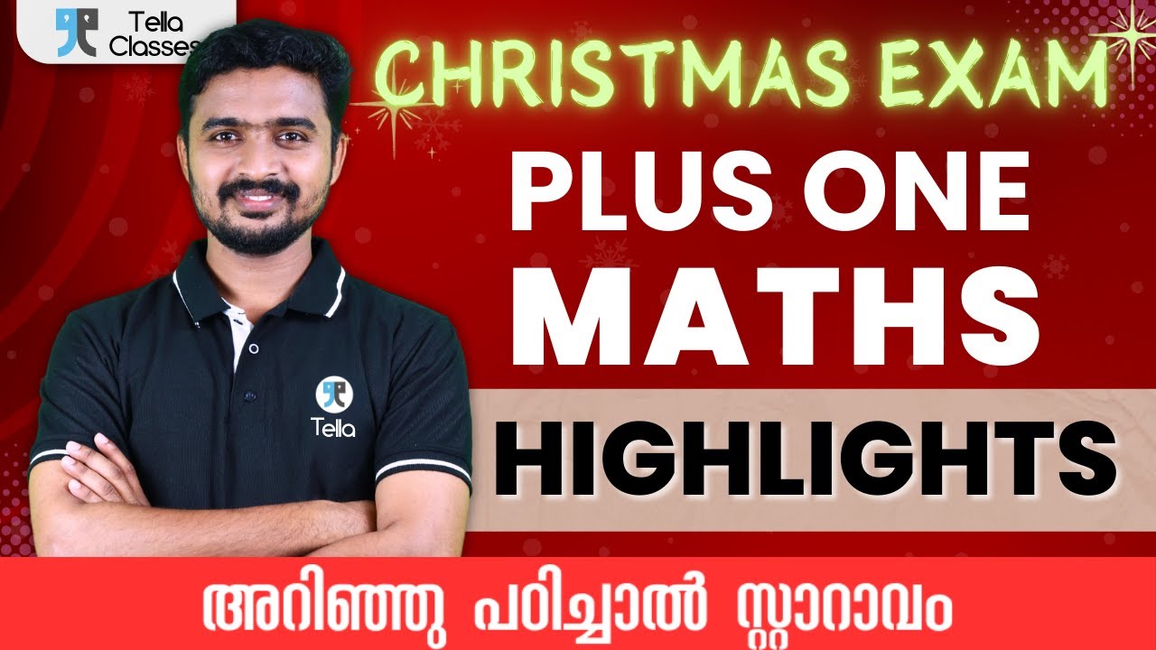 What's important for Maths - Christmas Exam | Tella Classes - YouTube