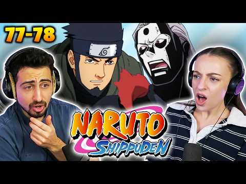 ASUMA VS HIDAN! *NARUTO SHIPPUDEN* Episodes 77 & 78 REACTIONS!