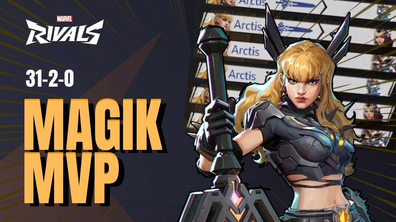 Marvel Rivals - Magik Gameplay (MVP 31-2-0 🏆) | HD 60FPS - YouTube