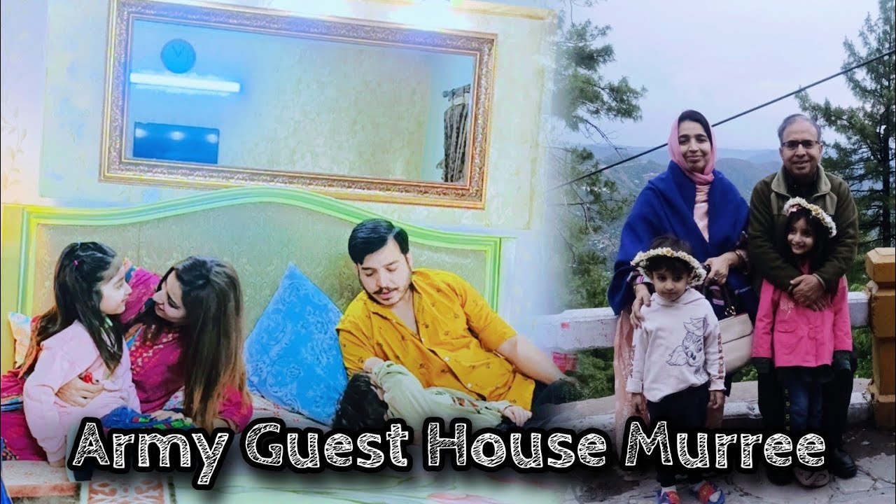 Army Guest House Murree Complete Tour |Badal Zameen pr utar aay 😍 ...