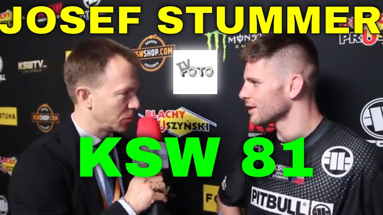 JOSEF STUMMER KSW 81 zwycięża z Jonatanem Kujawą - Tomaszów Mazowiecki ...